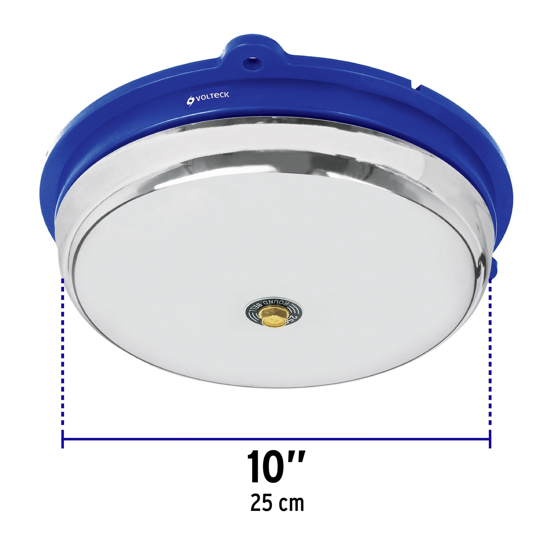 Timbre tipo campana de 10', Volteck 46611 TIMC-10 46611 TIMC-10 — Ferreboc.mx